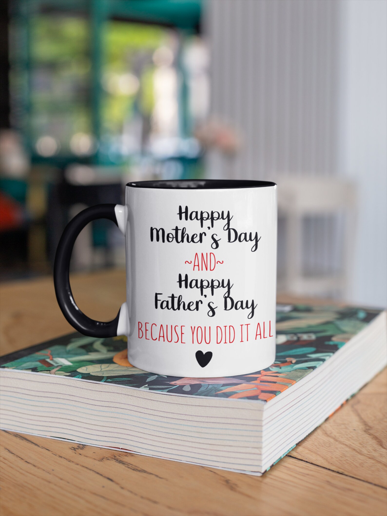 Happy Mother's Day and Happy Father's Day Because You - Etsy