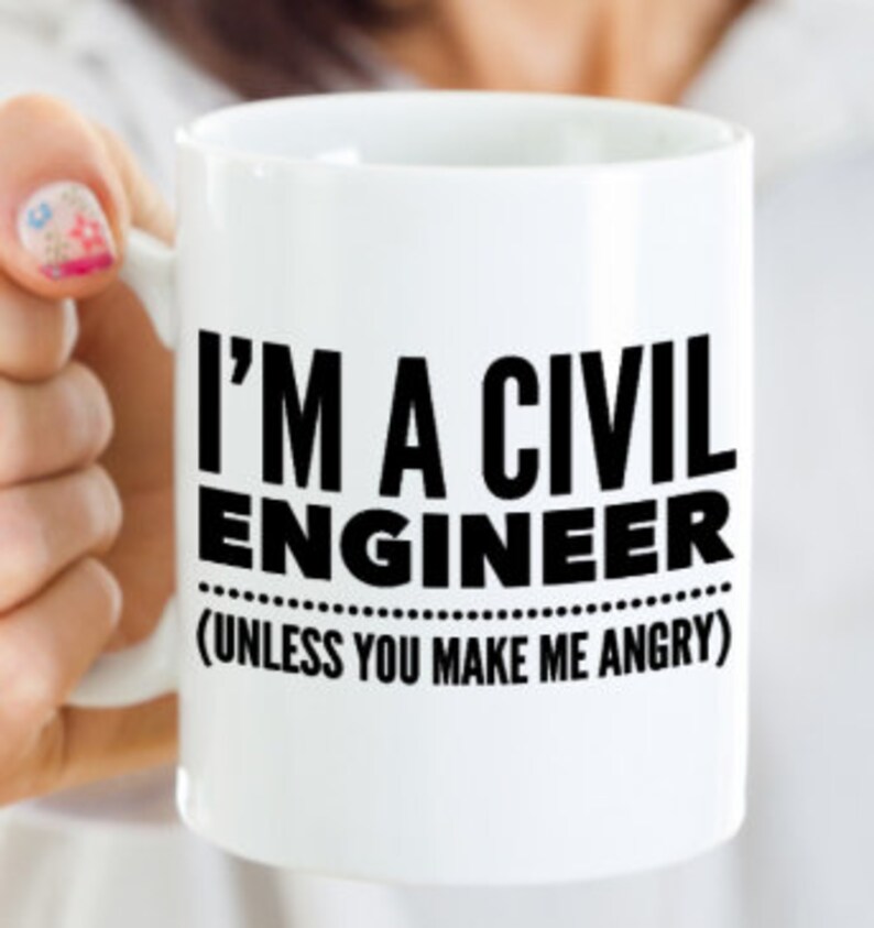 Civil Engineer Coffee Mug Civil Engineer Gift Mug for Civil - Etsy