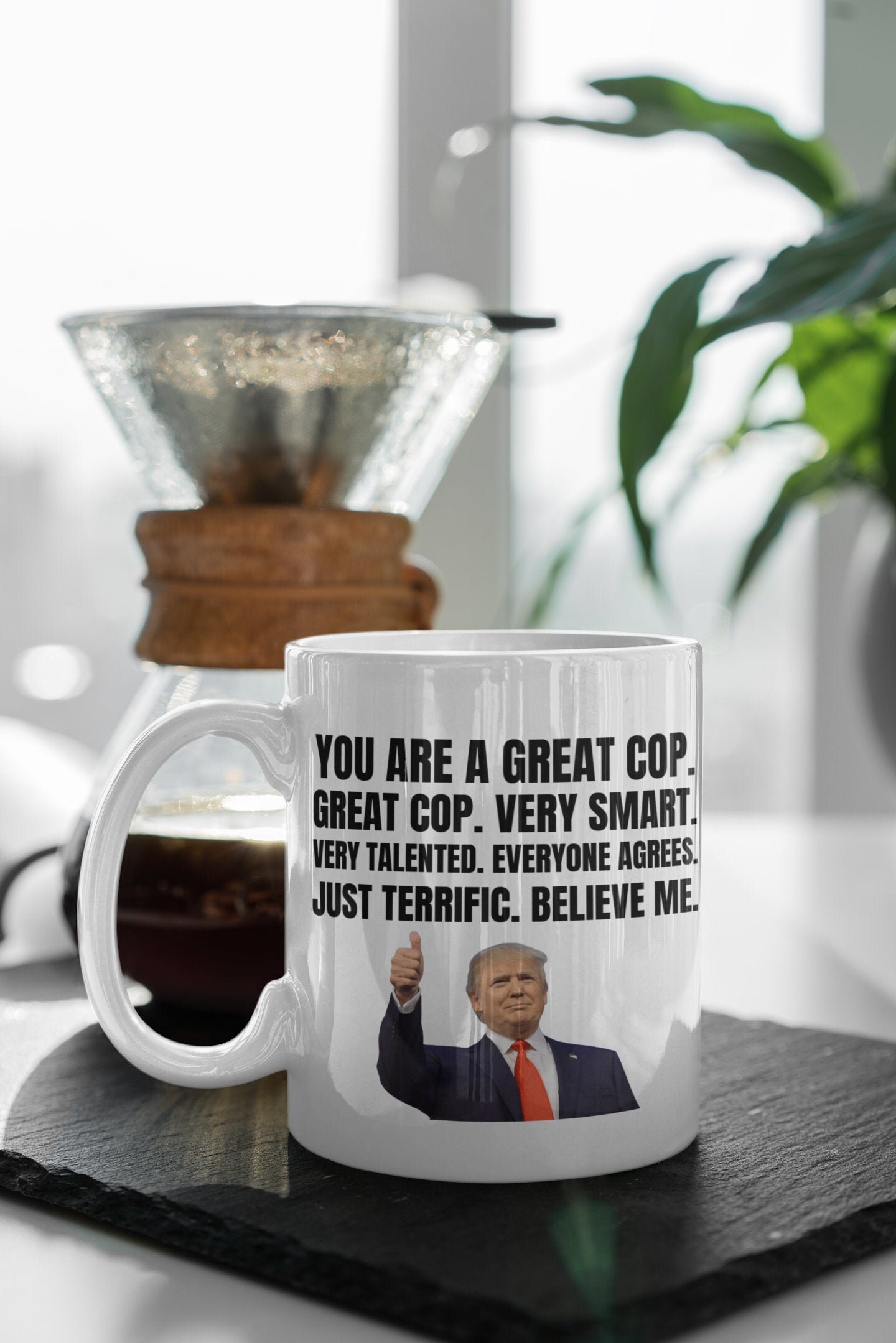 Funny Cop Mug Funny Cop Gift Trump Cop Mug Police Officer | Etsy