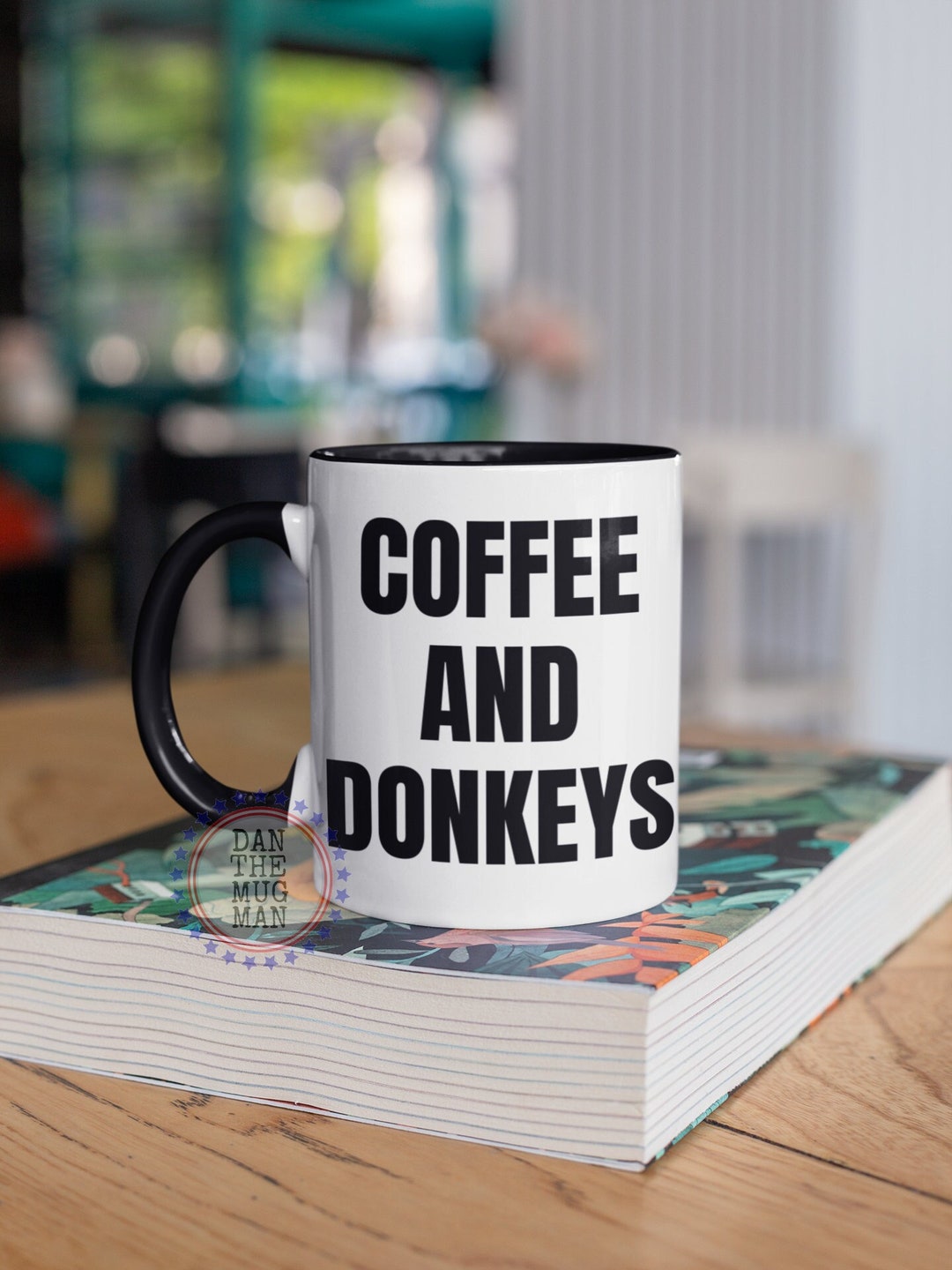 Coffee and Donkeys Mug, Donkey Gifts for Women, Donkey Lover Gift ...