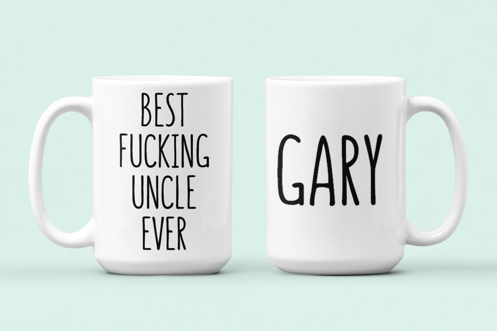 Best Fucking Uncle Ever Personalized Uncle Mug Custom Uncle Etsy