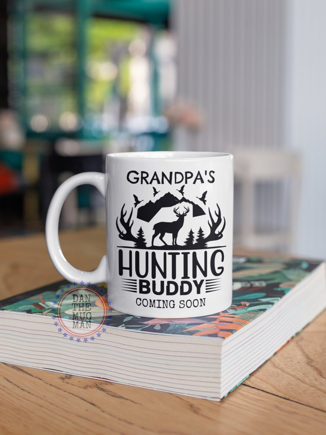 Grandpa's Hunting Buddy Coming Soon, Baby Announcement for Grandpa, We ...