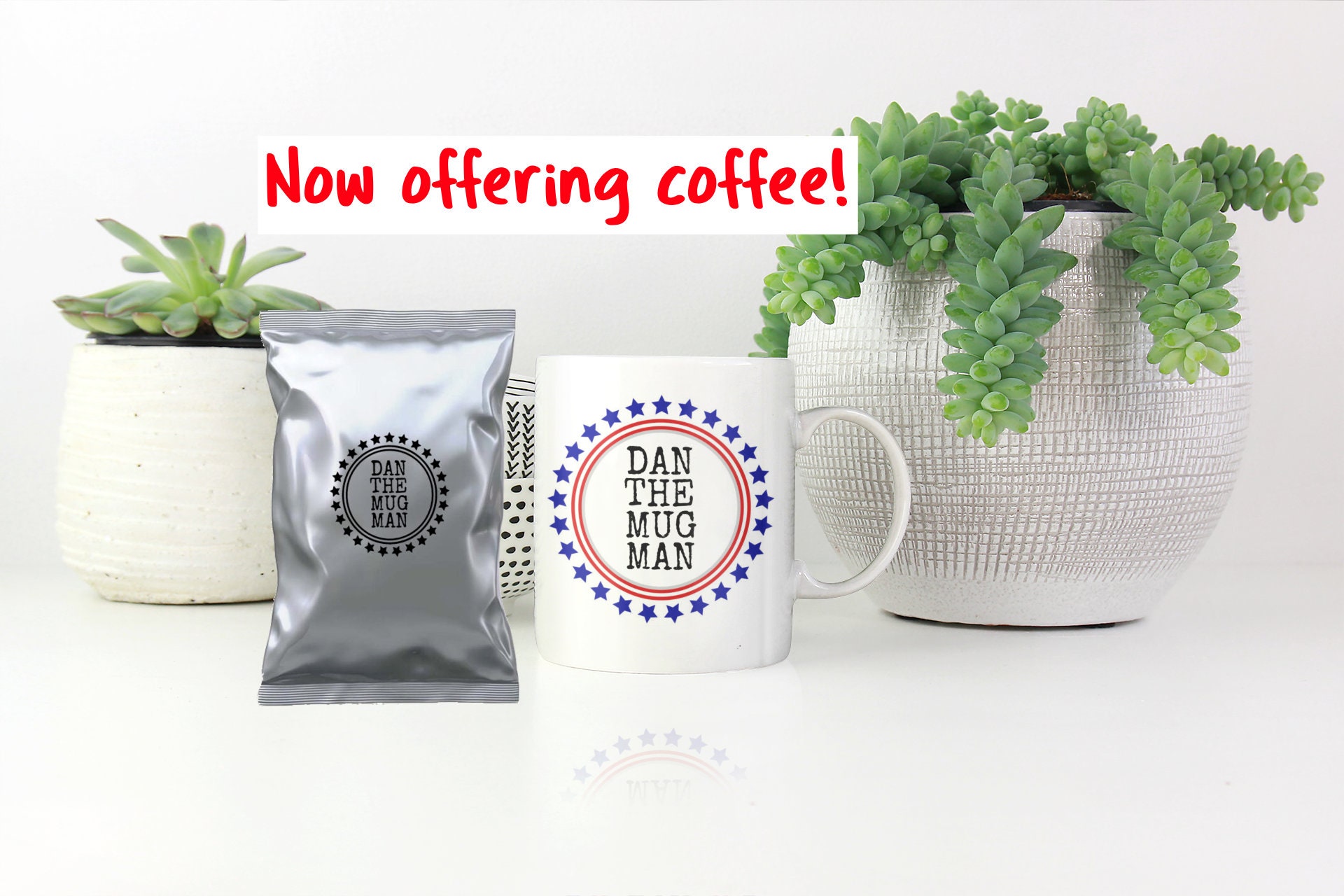 Personalized Business Mugs Use Your Logo Mugs Custom | Etsy