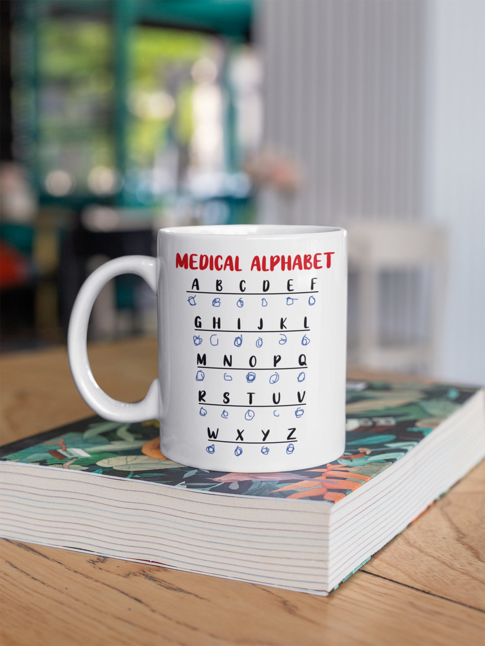 Medical Alphabet Doctor Mug Funny Doctor Mug Doctor | Etsy