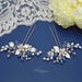 Blue Bridal Hair Pin, Navy Blue Bridal Hair Piece, Silver Wedding Hair ...