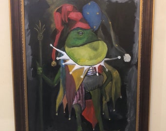 Oil on Canvas - Etsy