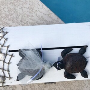 Beach Wedding Card Box With Slot, Nautical Theme Card Box ,destination ...