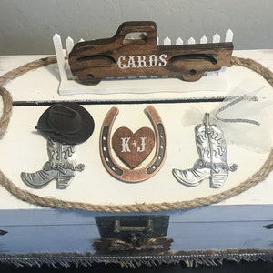 Western Wedding Card Box, Country Theme Wedding Card Box , Rustic ...
