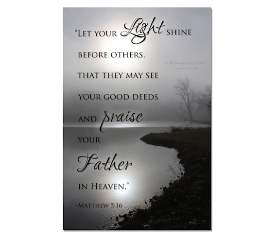 Alex Shine Matthew 5 16