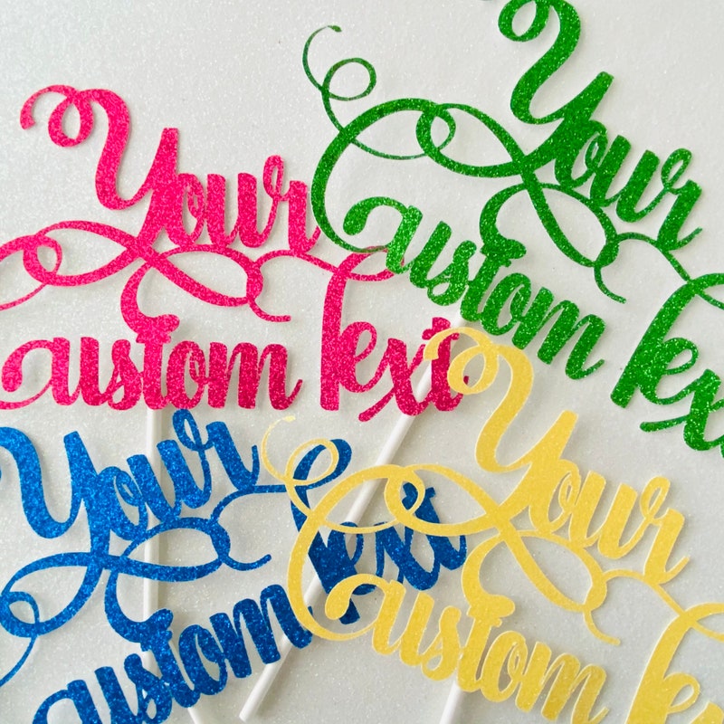Cake Topper Custom - Etsy