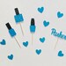 Nail Polish Cupcake Topper, Spa Day Birthday Party Cupcake Topper ...