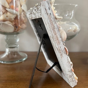 Custom Seashell Beach 4 X 6 Frame, Beach Frame Home Decor, Shell Photo ...