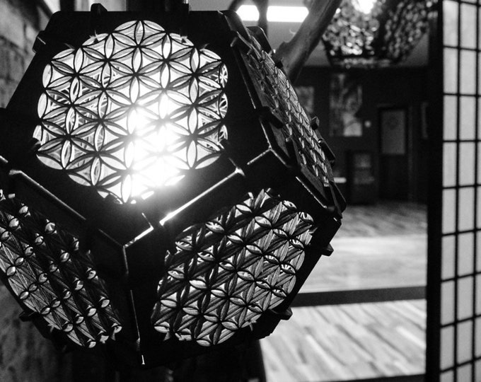 Sacred Geometry Lamp Geometric Pendant Lamp Dodecahedron - Etsy