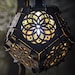 Sacred Geometry Lamp, Mandala Pendant Lamp Home Décor, Dodecahedron ...