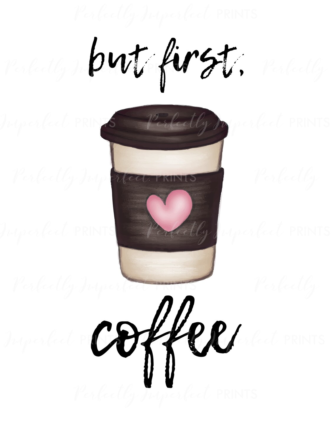 But First Coffee Coffee Wall Art Coffee Decor Kitchen Sign - Etsy