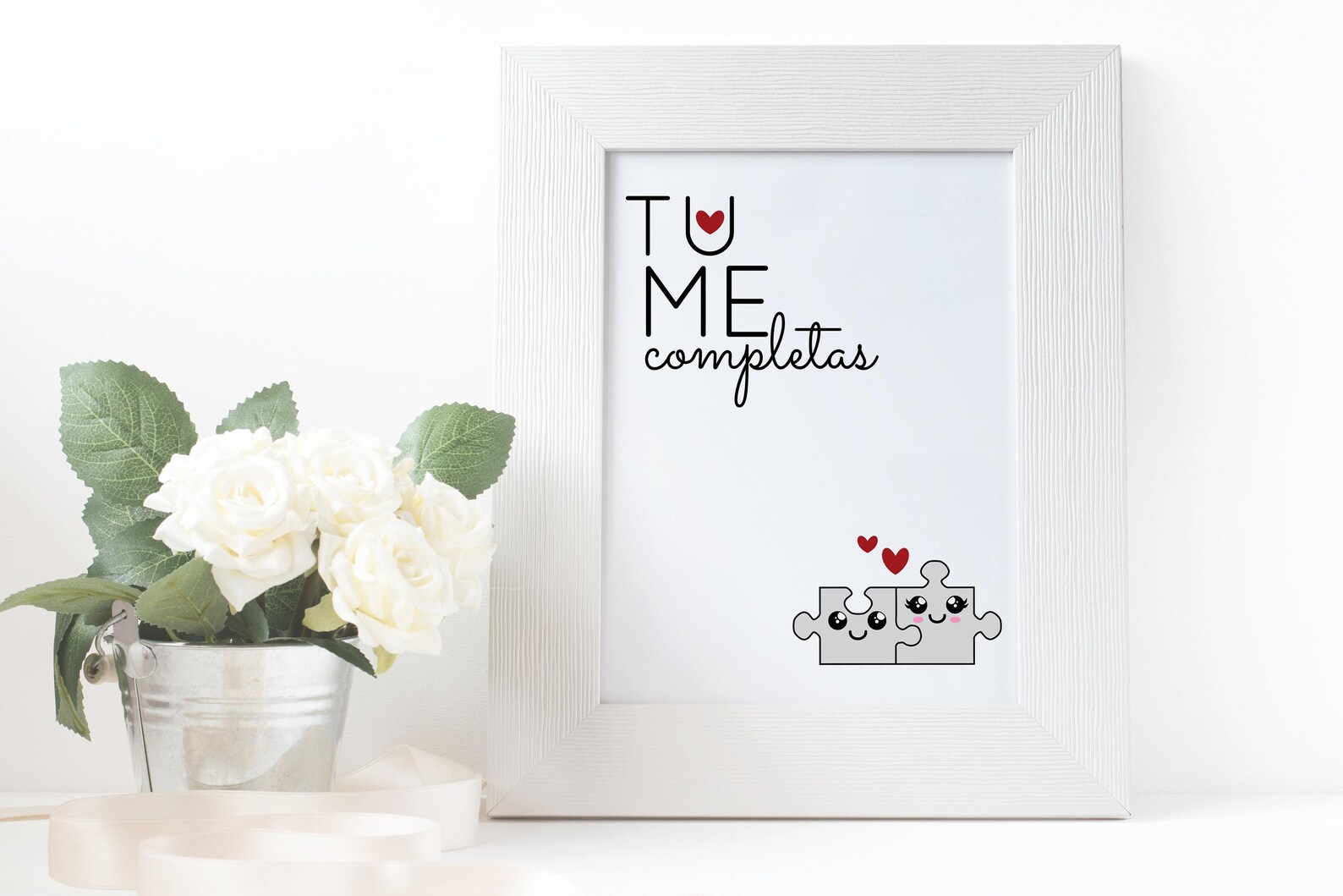 Tu Me Completas Digital Download You Complete Me Minimalist - Etsy