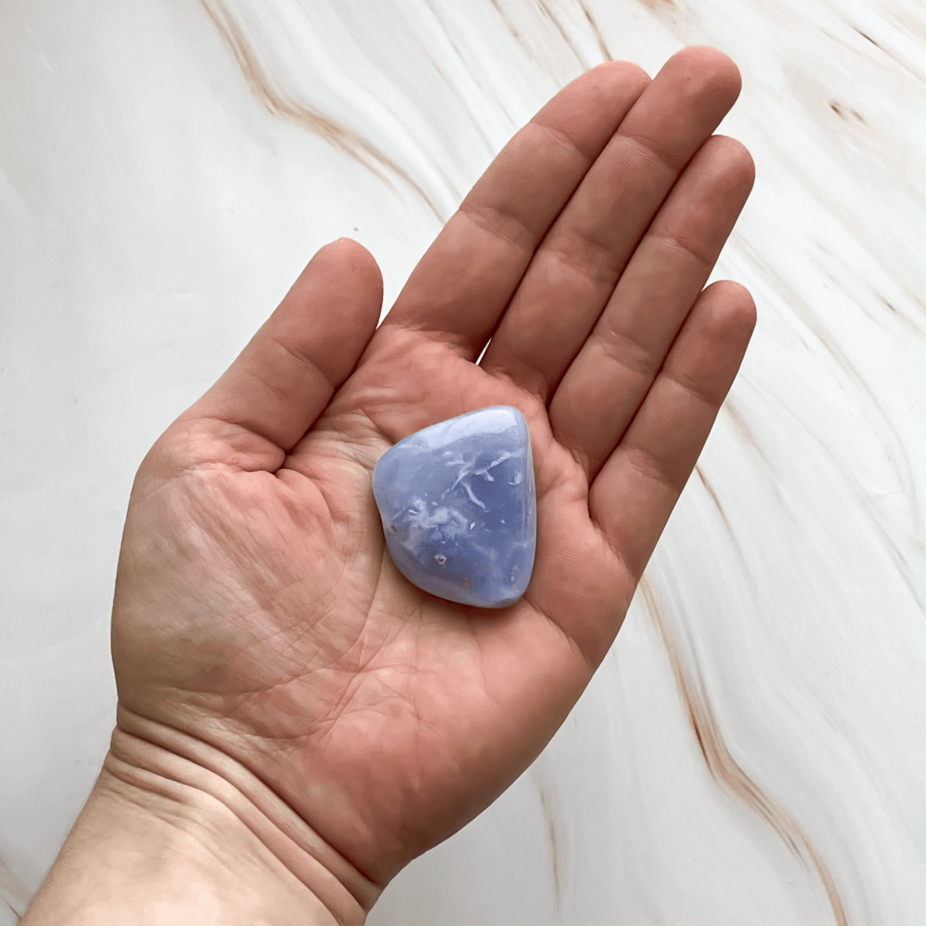 Chalcedon Heilstein Engelsstein Milchstein Achat | Etsy