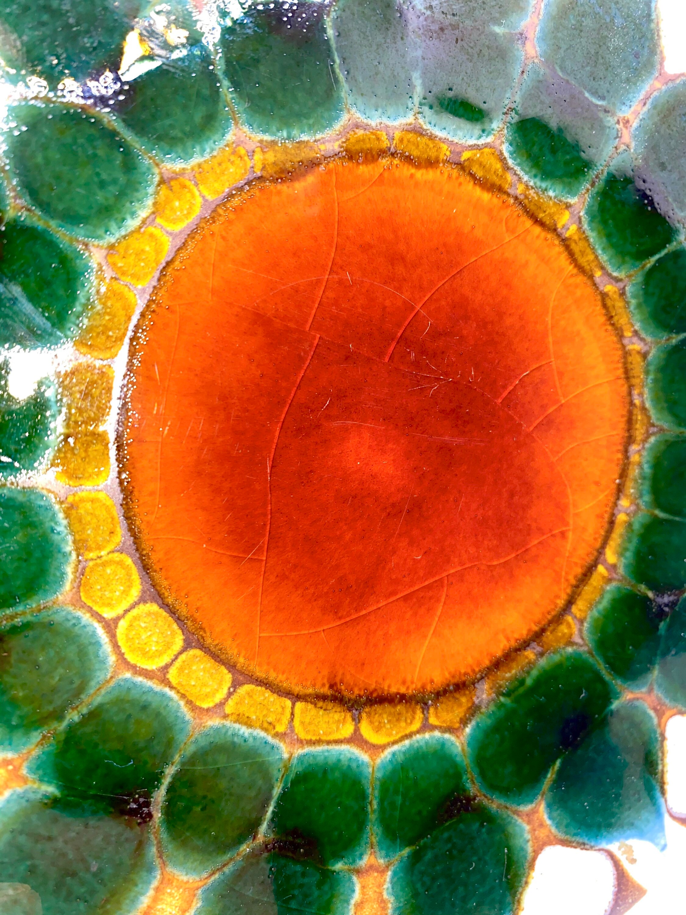 Alan Wallwork Round Tile - Etsy