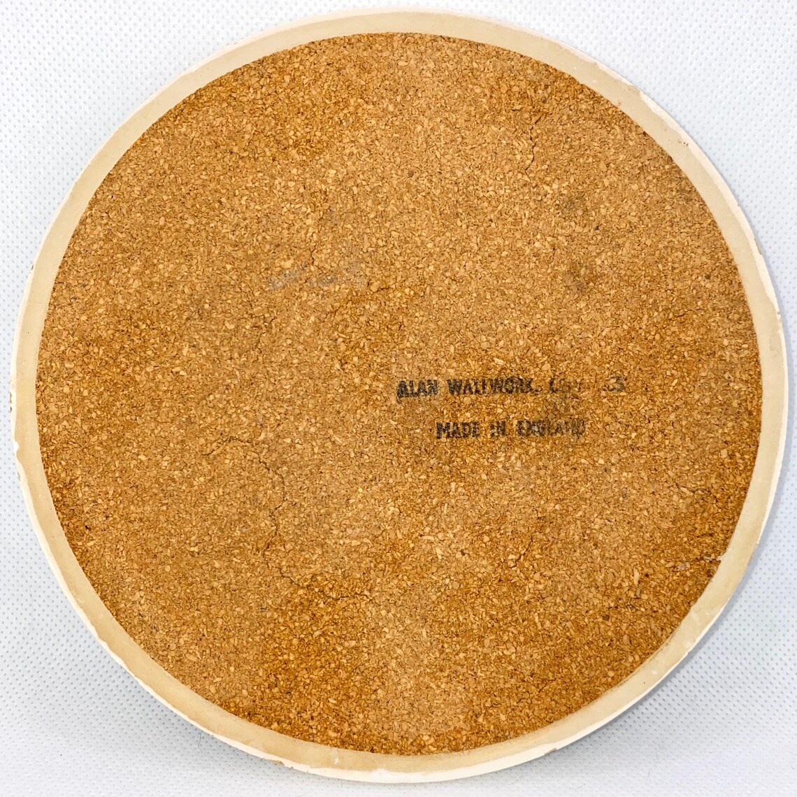 Alan Wallwork Round Tile - Etsy