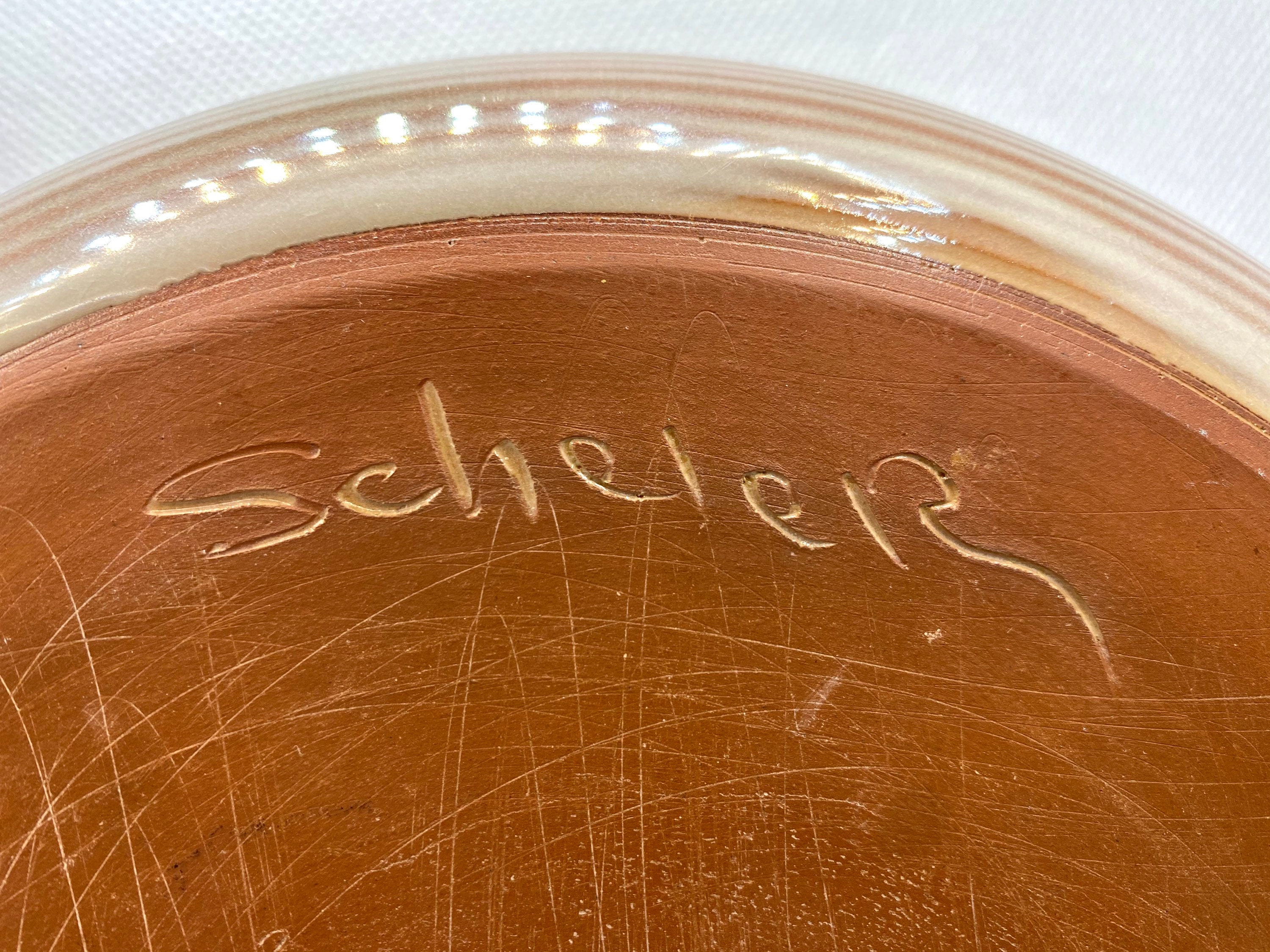 Edwin and Mary Scheier Charger, Ca. 1940s - Etsy