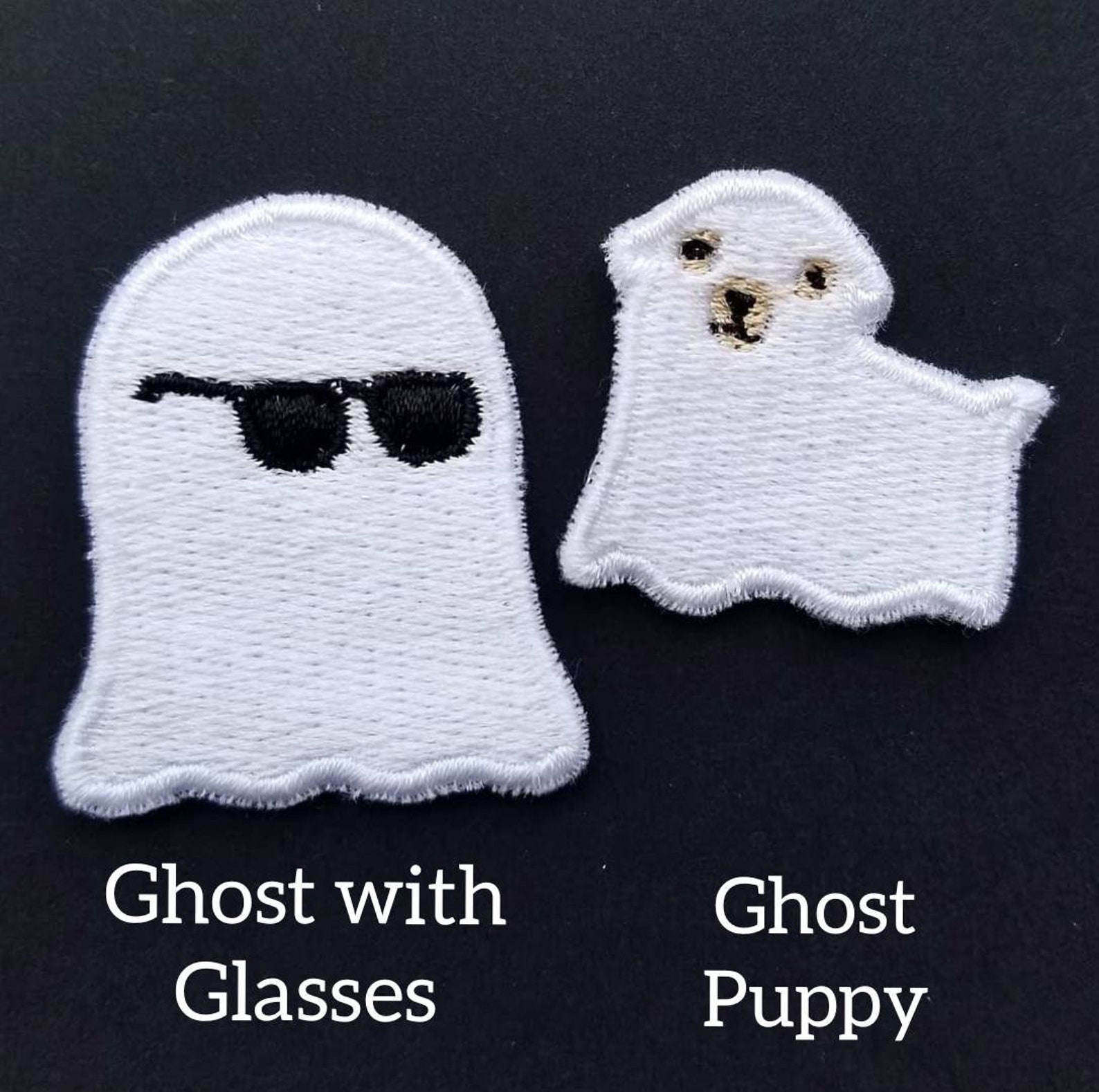 Halloween Ghost Patches - Etsy