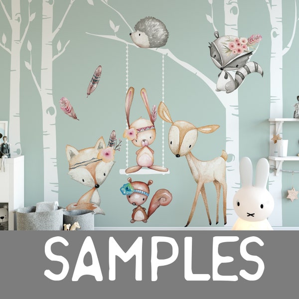 Bunny Wall Decal - Etsy