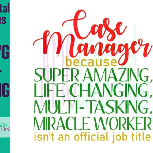 Case Manager SVG - Etsy