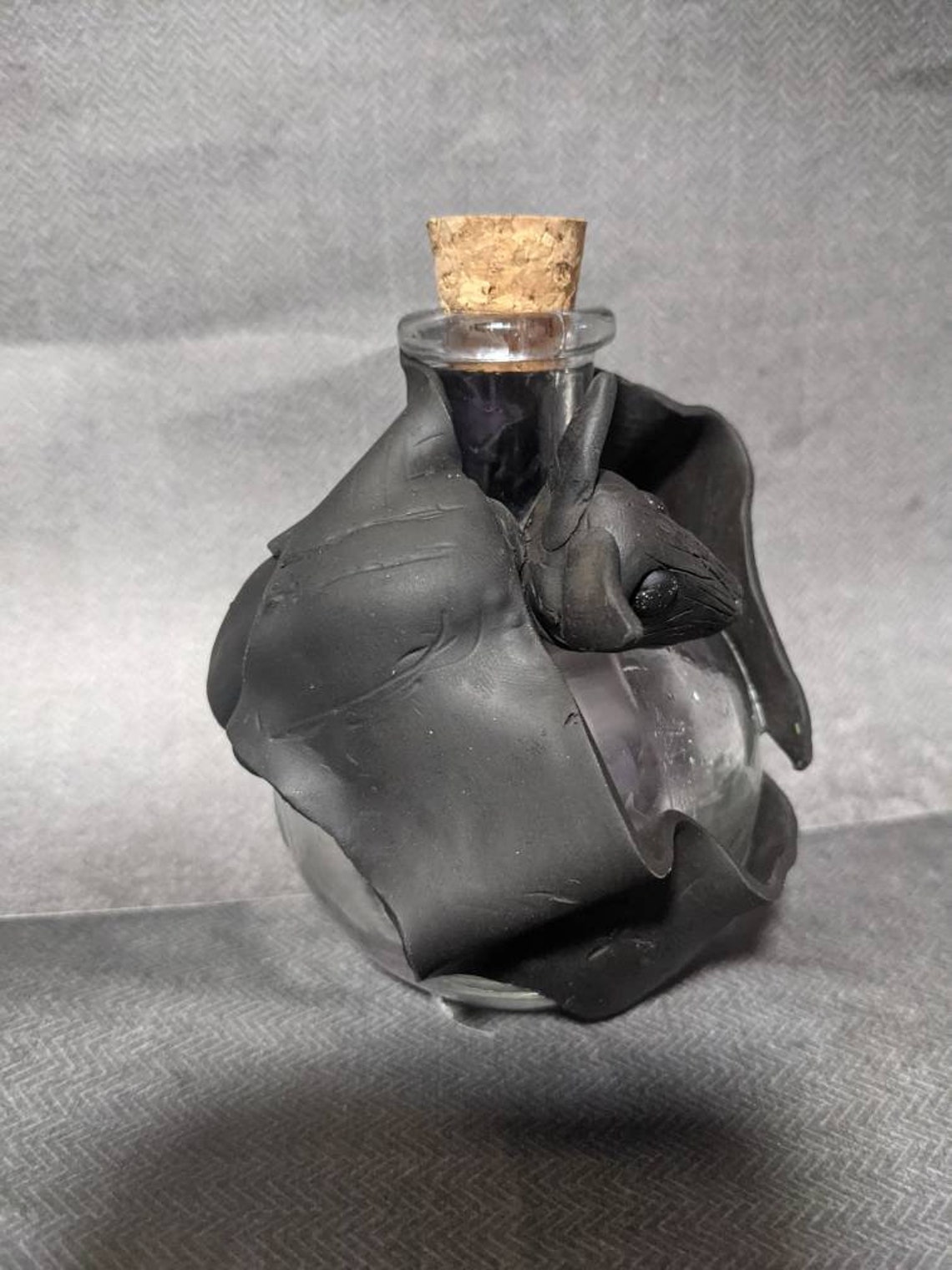 Custom Made Figure on Glass Potion Bottles Halloween | Etsy