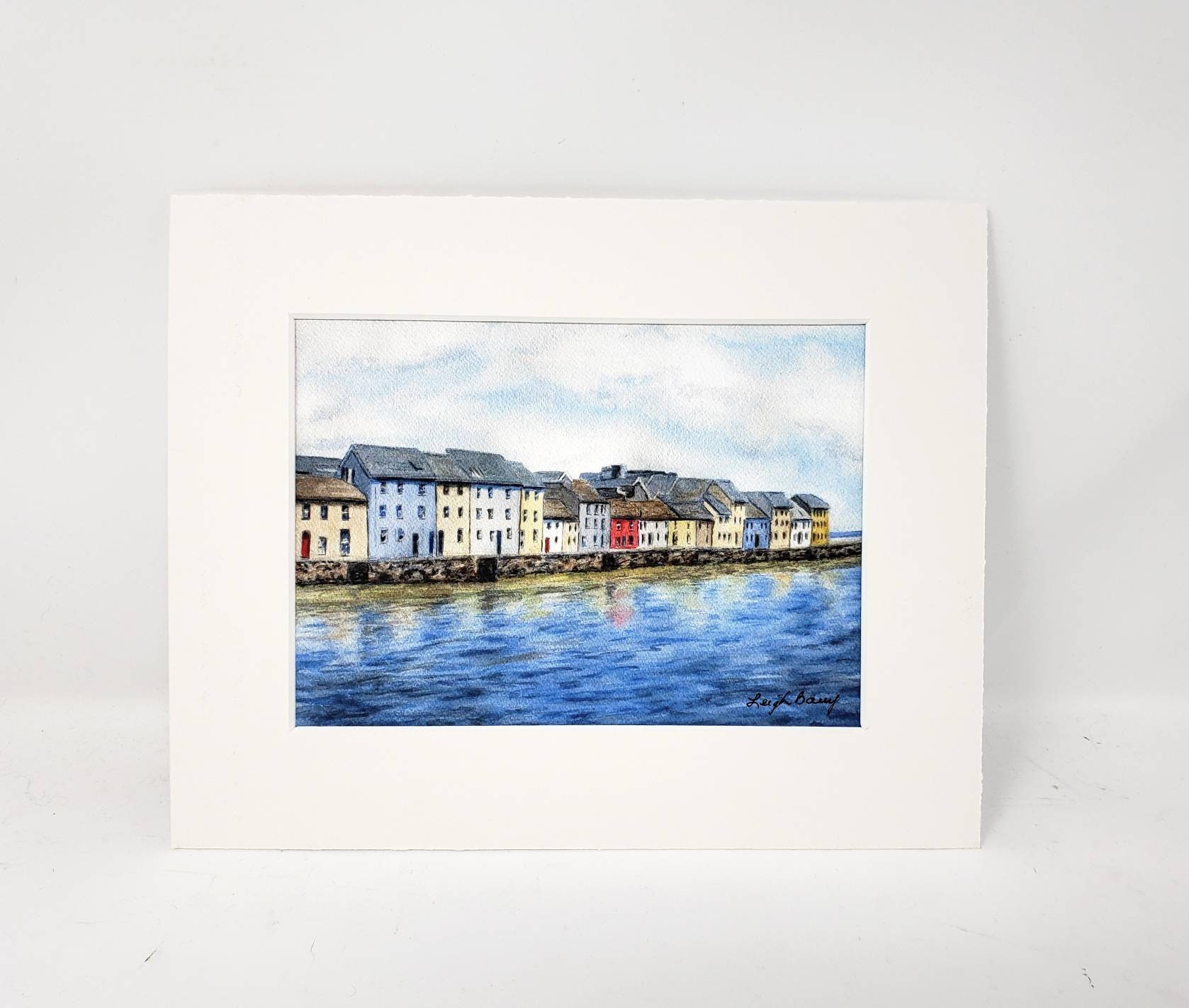 Claddagh Quay, Galway, the Long Walk, Fine Art Print or Original ...