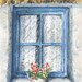 Irish Window Irish Cottage Ireland Art Irish Art Ireland Watercolor ...
