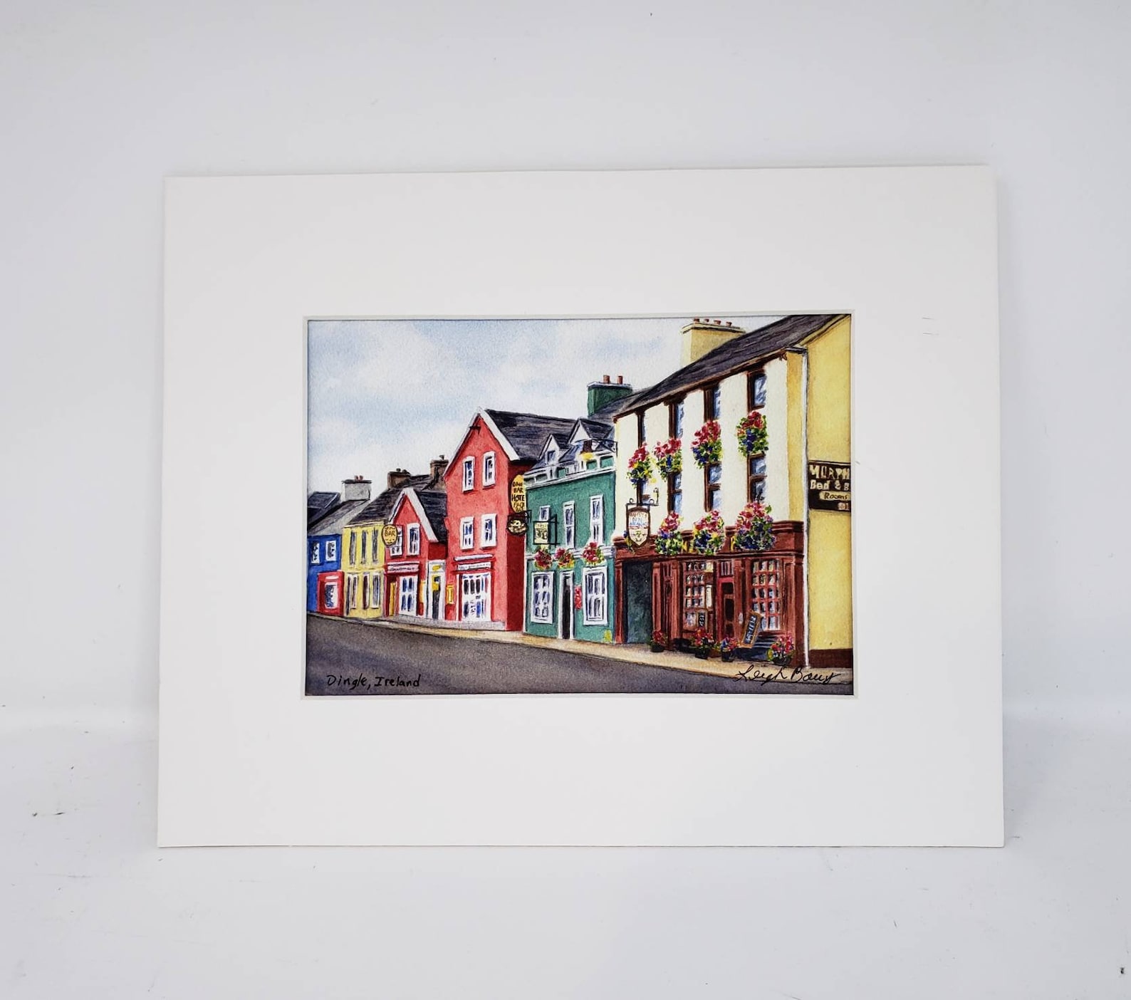 Dingle Ireland Painting Print, Dingle Print, Ireland Painting, Ireland ...