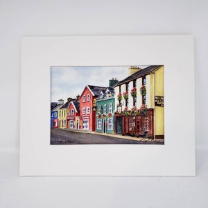 Dingle Ireland Painting Print, Dingle Print, Ireland Painting, Ireland ...