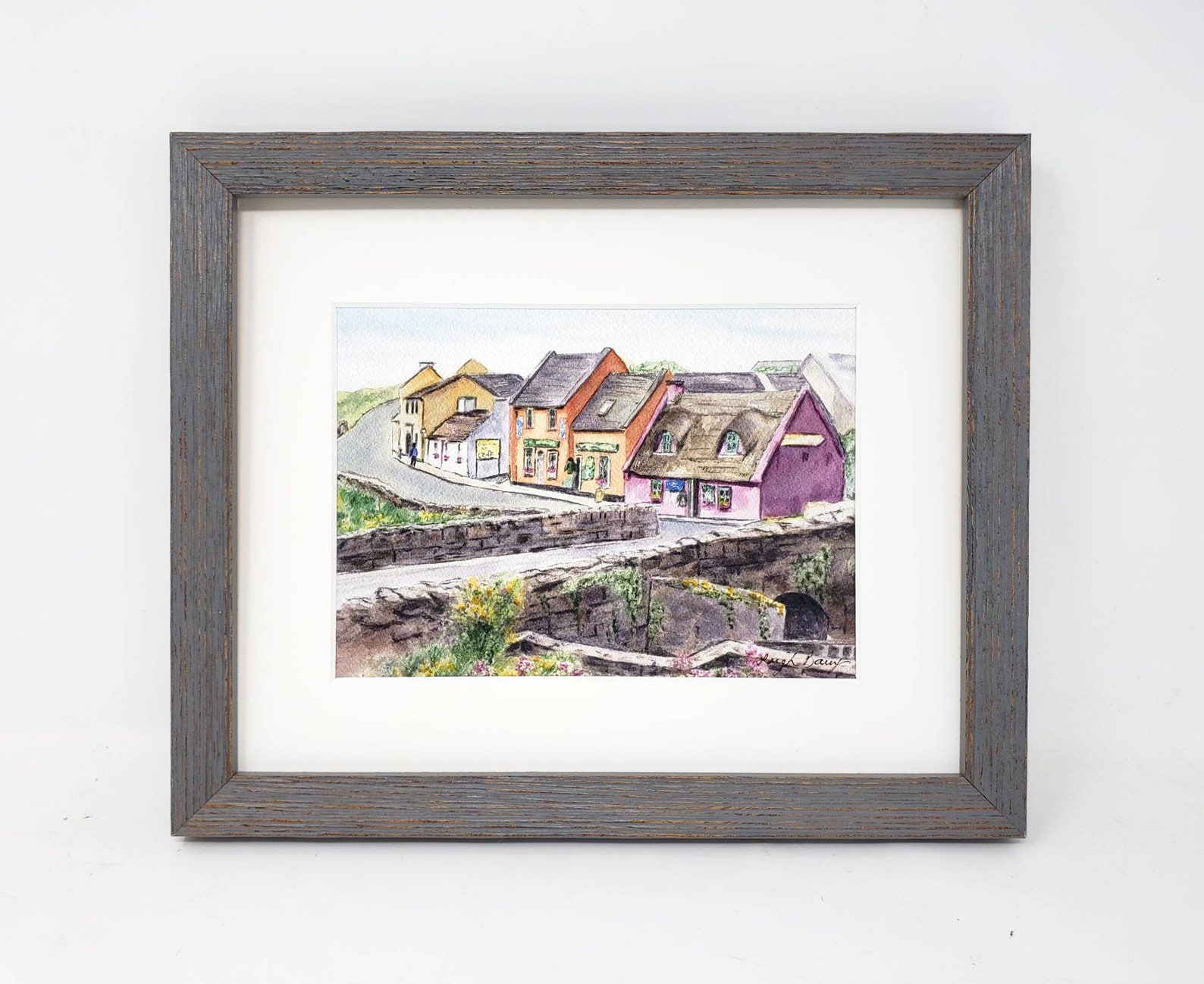 DOOLIN Ireland Watercolor Painting Print Irish Art Irish - Etsy