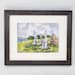 Clonmacnoise Celtic Crosses, Irish Cross, Watercolor Print or Original ...