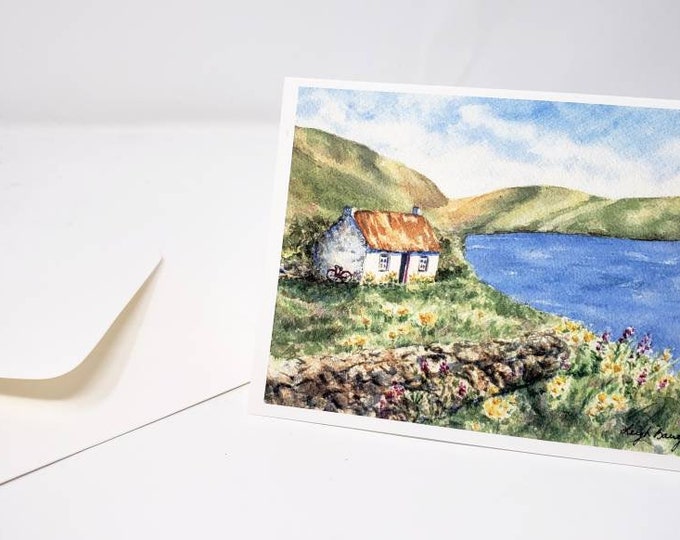 Irish Notecards Irish Cottage Notecards Ireland Landscape Painting ...