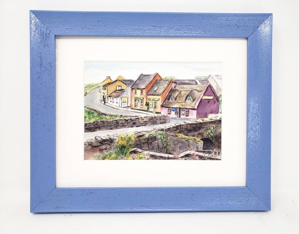 DOOLIN Ireland Watercolor Painting Print Irish Art Irish - Etsy