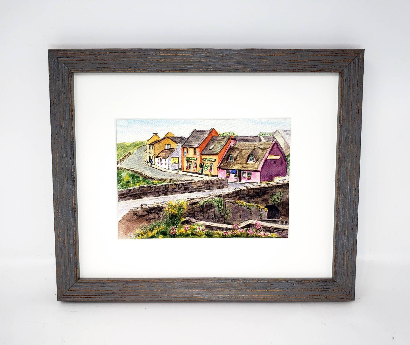 DOOLIN Ireland Watercolor Painting Print Irish Art Irish - Etsy