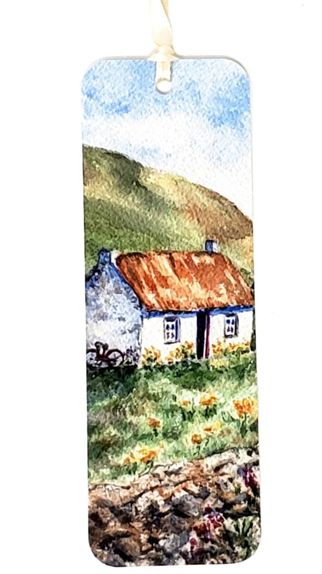 County Clare Irish Bookmark Ireland Landscape Bookmarker Celtic Gift ...