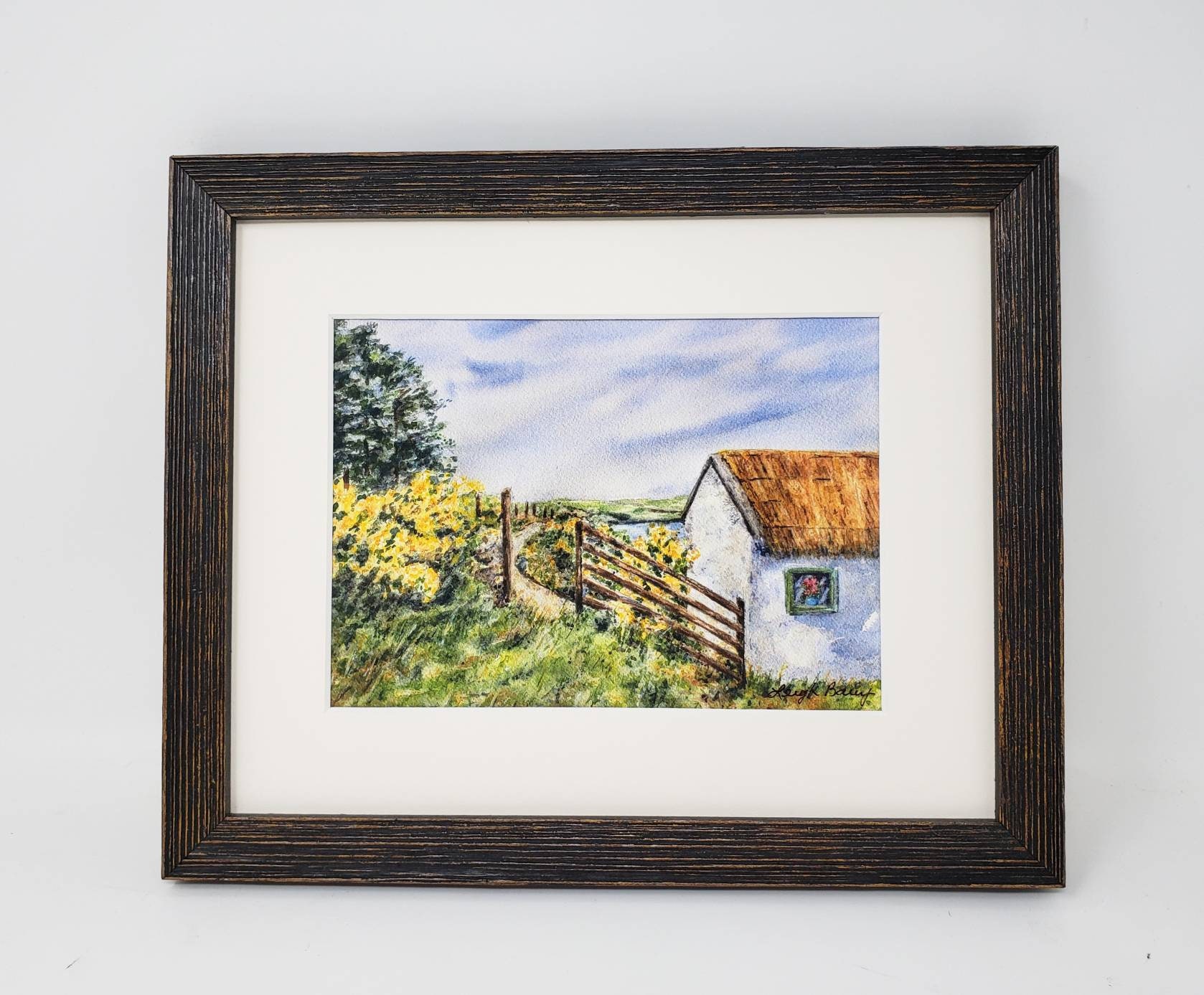 Ireland Farmhouse: Irish Landscape Painting Print or Original, Irish ...