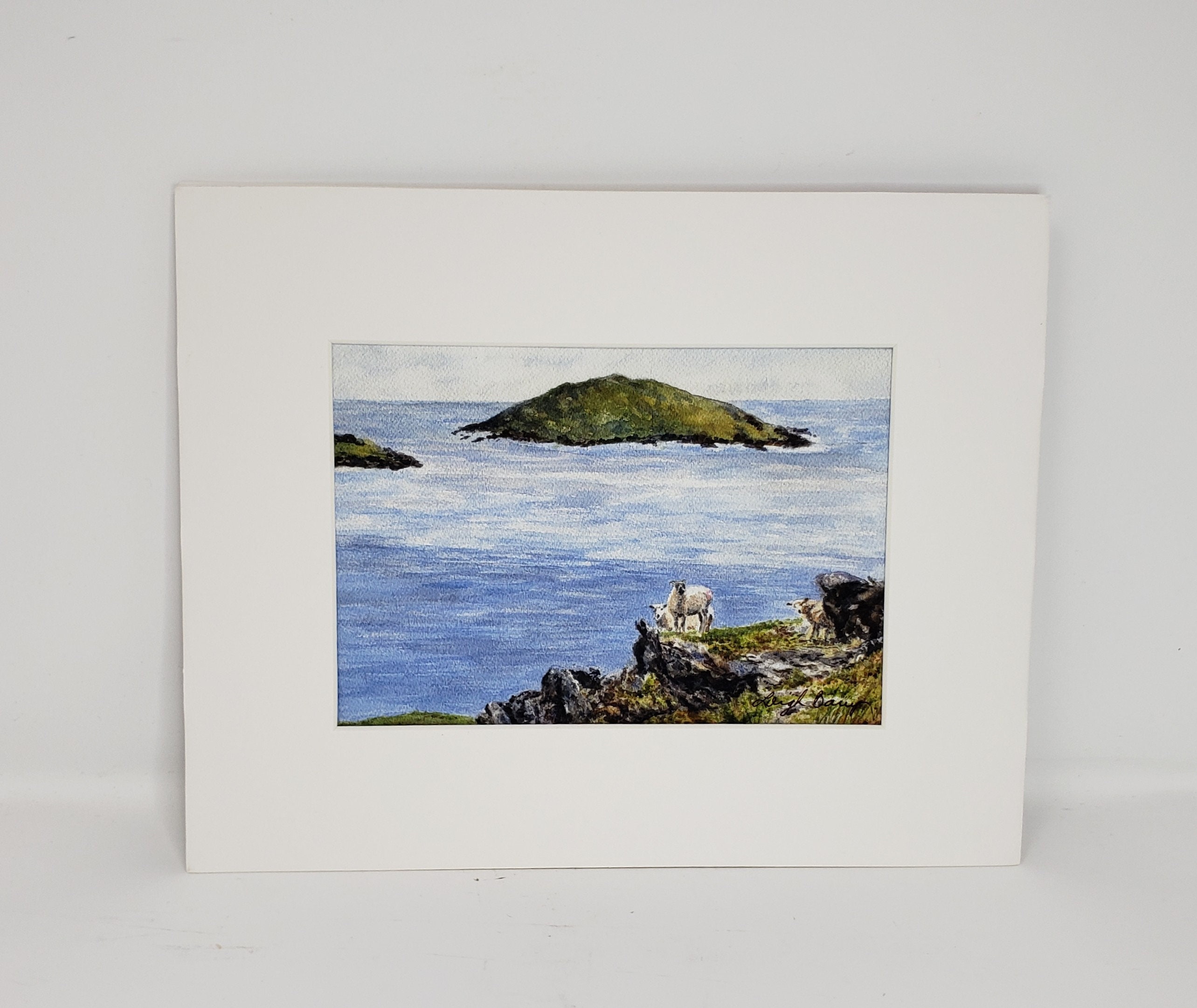 Dingle Peninsula Ireland Watercolor Giclee Print Painting Print Sheep ...