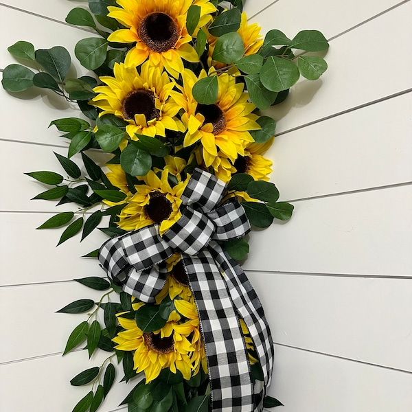 Sunflower Swag - Etsy