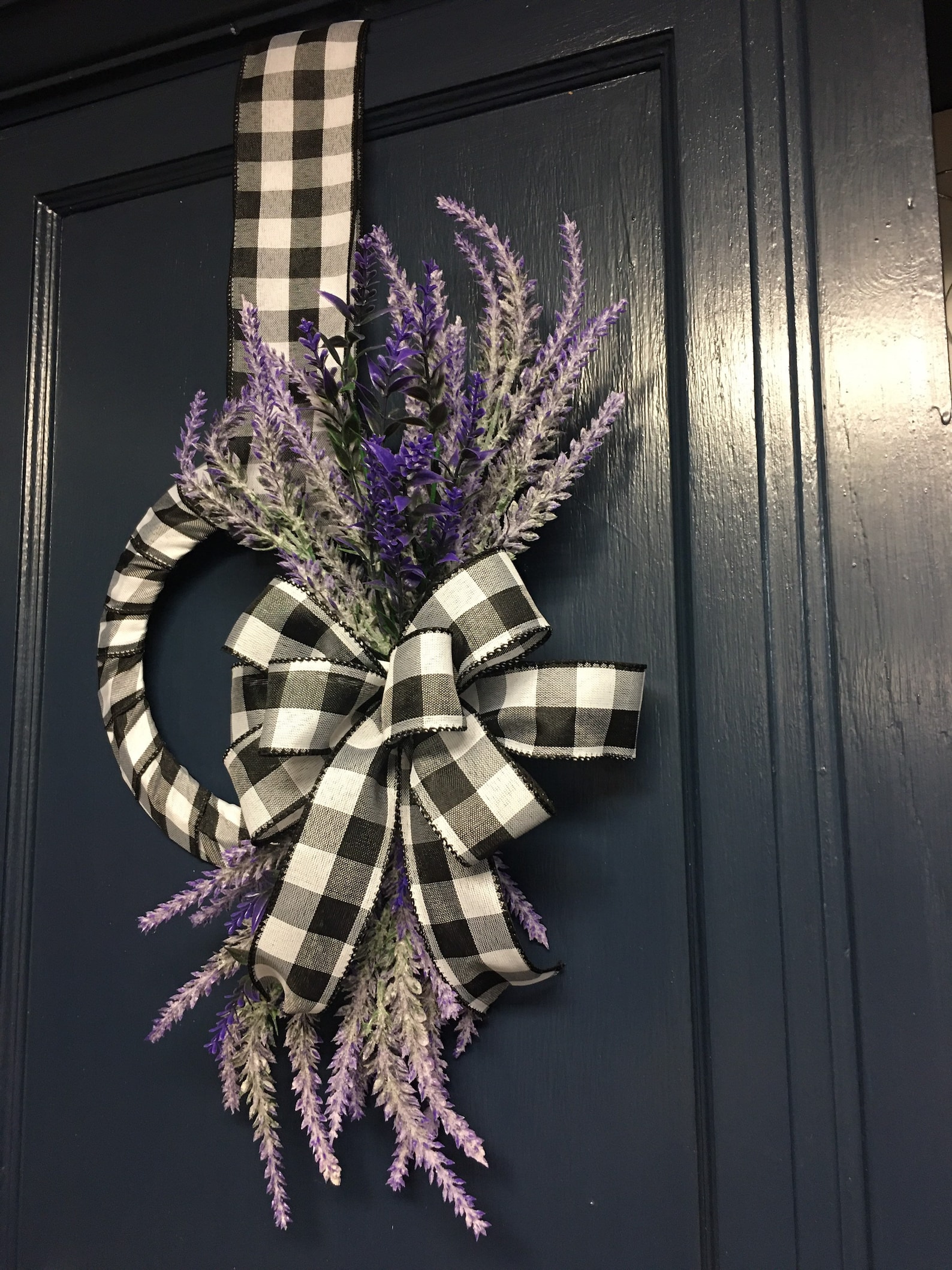 Farmhouse Mini Wreath Mini Wreath Farmhouse Lavender Small - Etsy