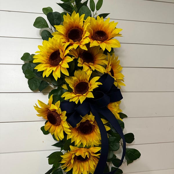 Sunflower Swag - Etsy