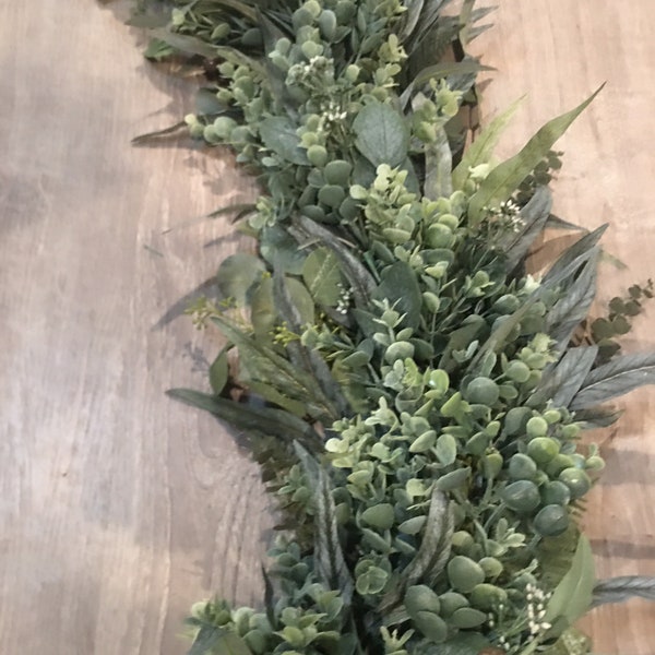 Fireplace Mantle Greenery - Etsy