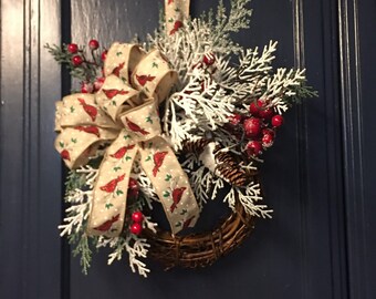 Cedar Mini Wreath - Etsy