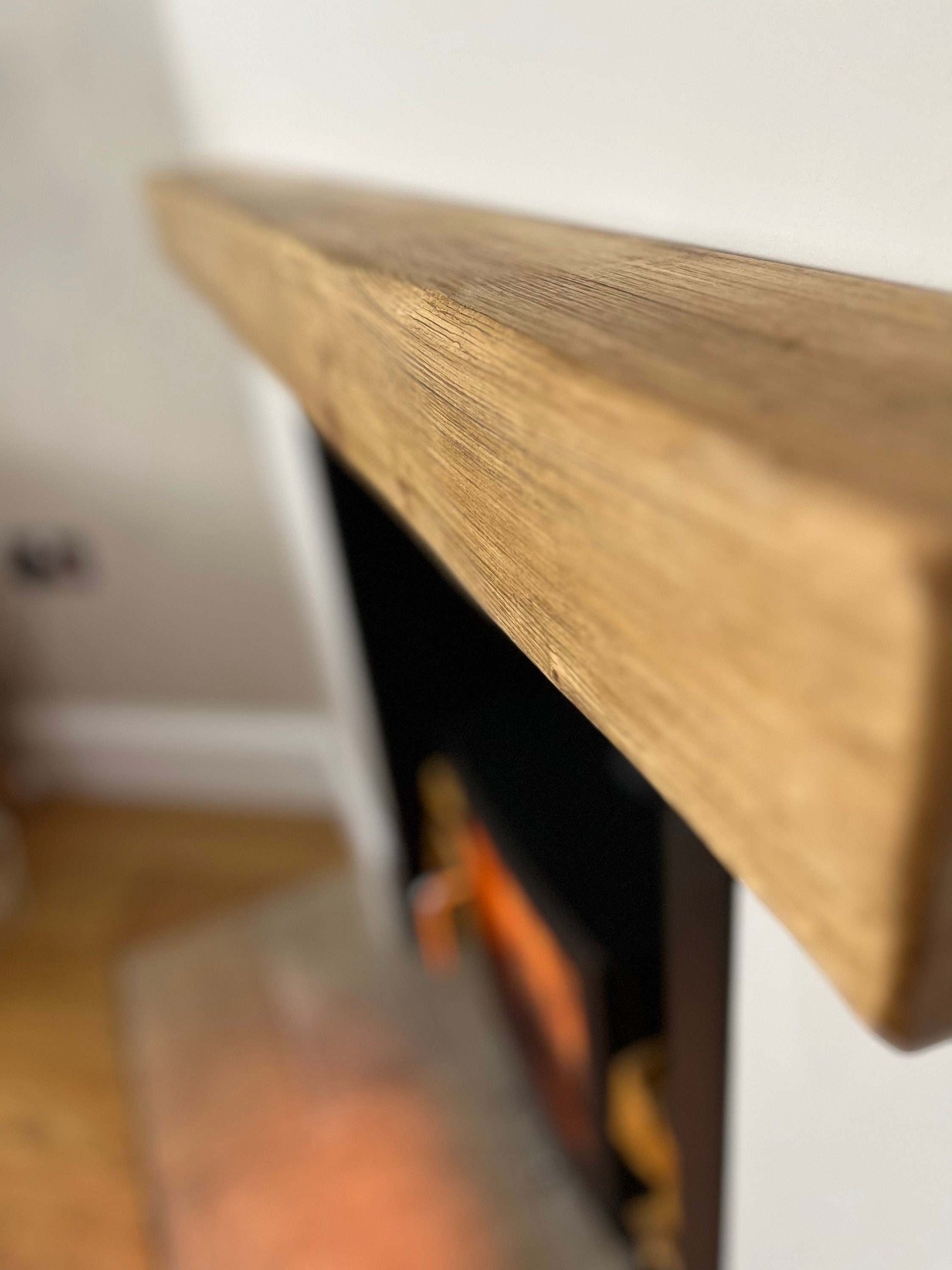 Floating Fireplace Beam / Beam / Rustic Beam / Mantle Shelf - Etsy UK