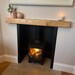 Floating Fireplace Beam / Beam / Rustic Beam / Mantle Shelf - Etsy UK