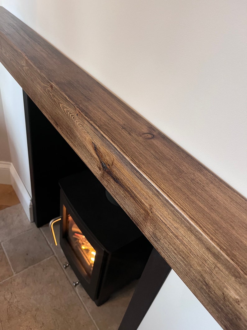 Floating Fireplace Beam / Beam / Rustic Beam / Mantle Shelf - Etsy UK