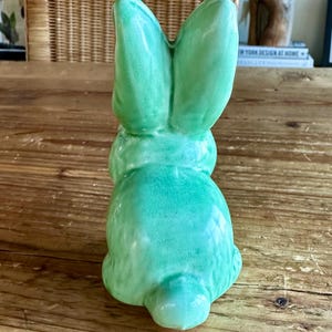 Sylvac Style Mint Green Snub Nose Bunny Rabbit, 4 1/2 - Etsy