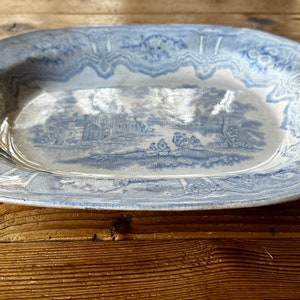 Blue and White Ironstone Transferware Platters, Robert Cochran & Co ...